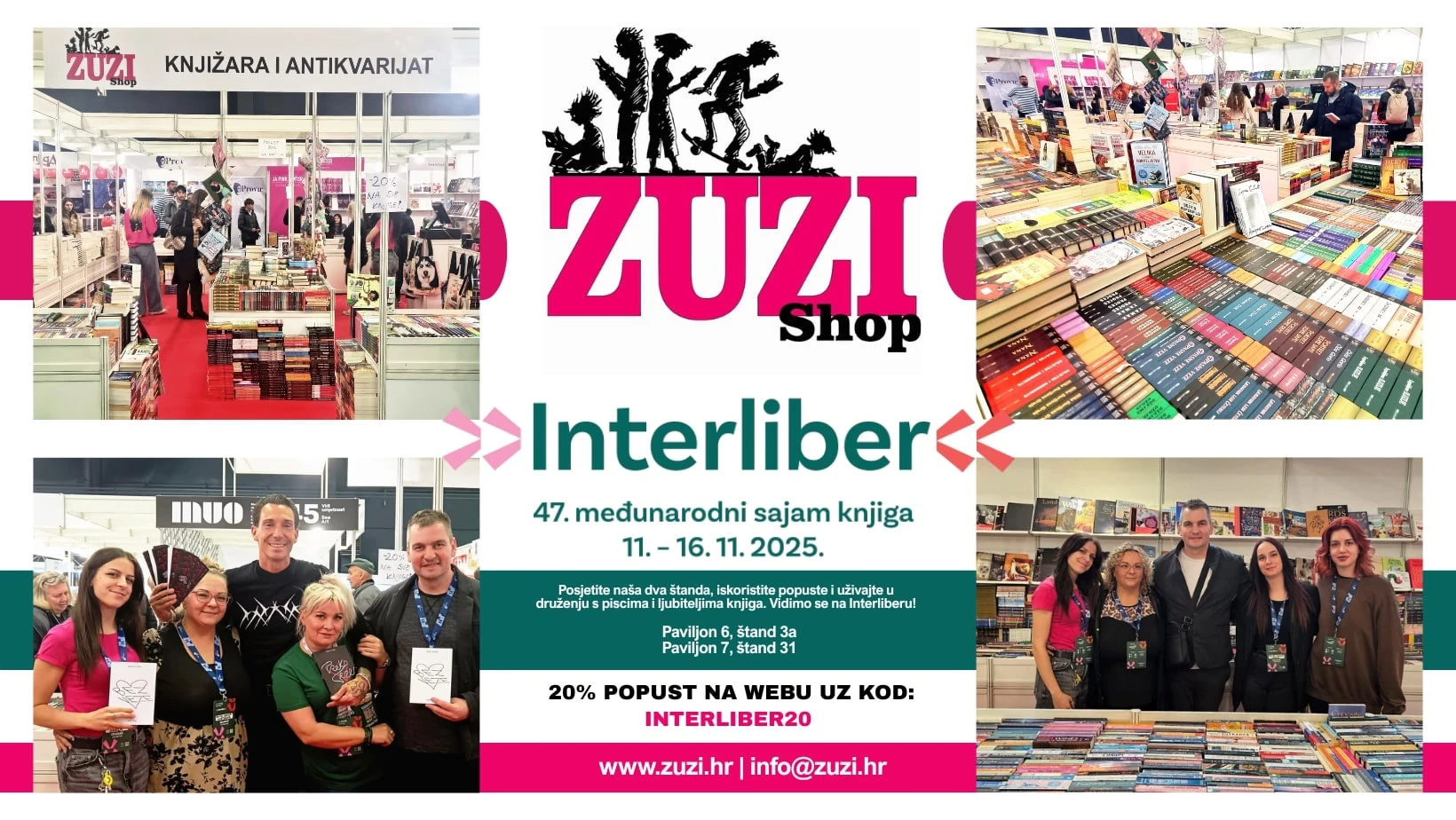 ZUZI shop - knjižara i antikvarijat | Interliber – Još samo 3 dana!
