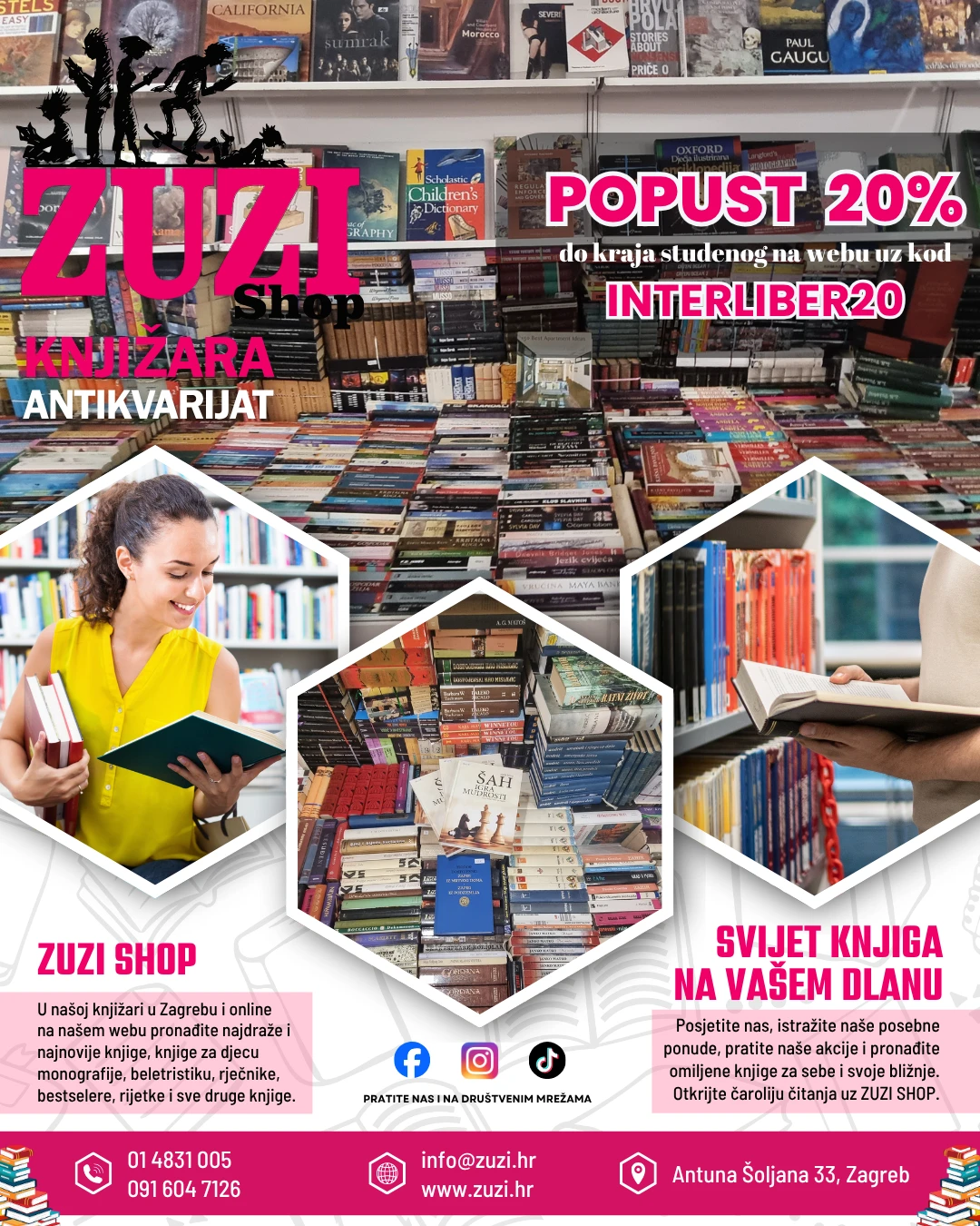 Propustili ste Interliber? Bez brige! ZUZI Shop Interliber akcije i ...